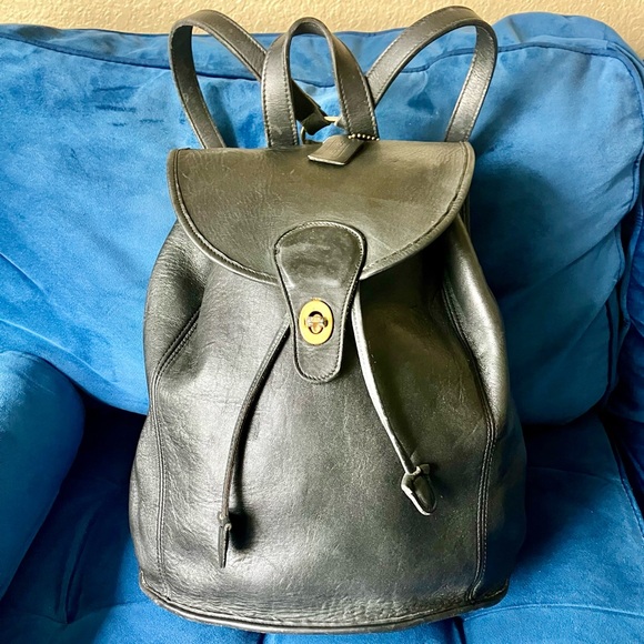 Coach | Bags | Vintage Coach Leather Backpack | Poshmark